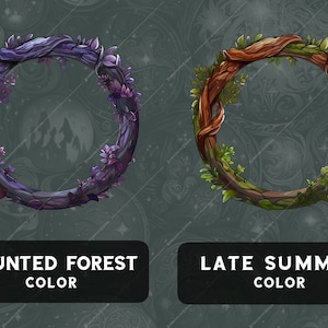 Druid Dnd Token Frame for Roll20 Token Border for Tabletop Pathfinder ...