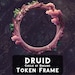 Druid Circle of Dreams Token Frame Dnd 5e for Roll20 Token Border ...