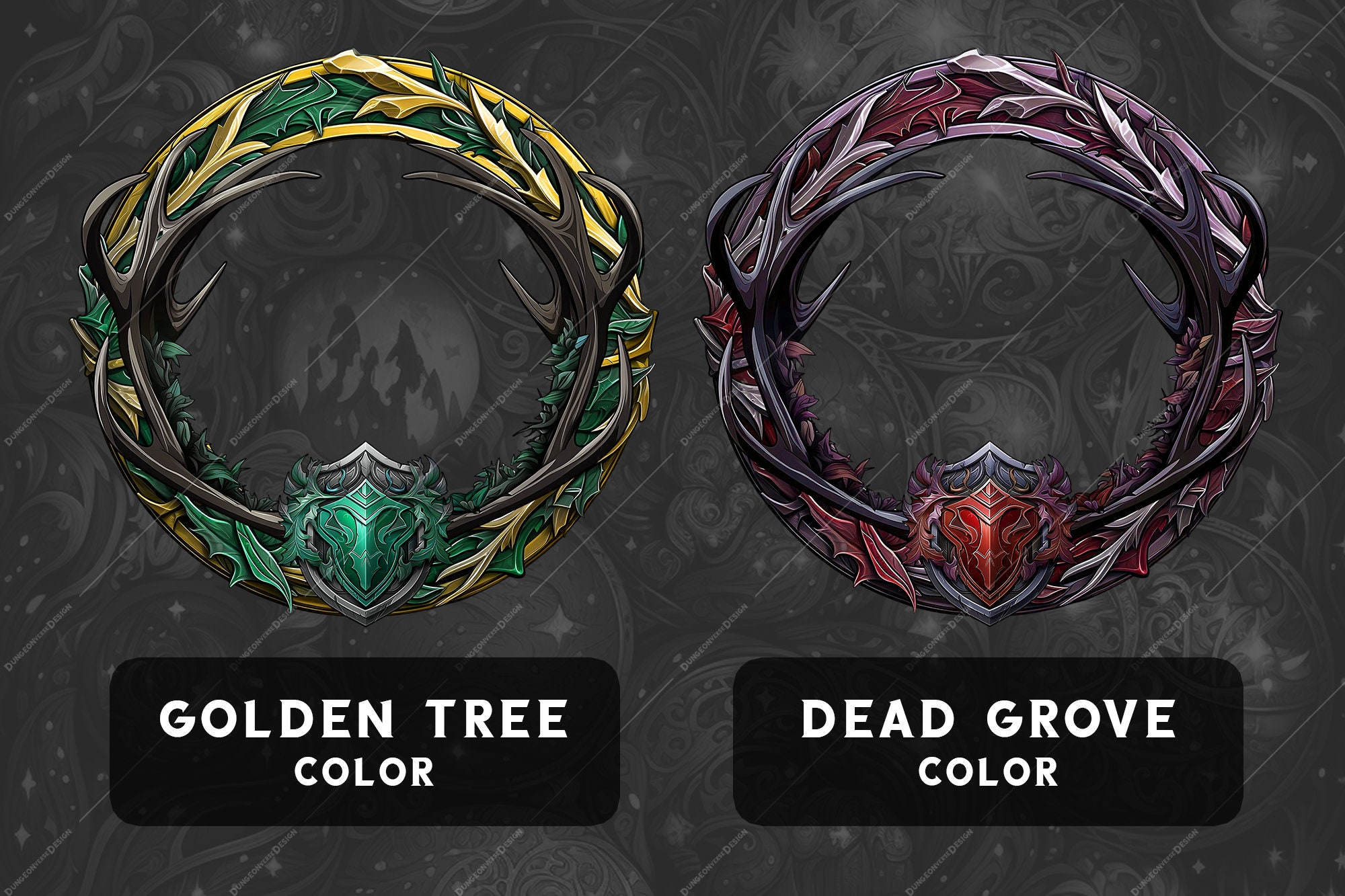 Paladin Oath of Ancients Token Frame for Roll20 Token Border for Dnd ...