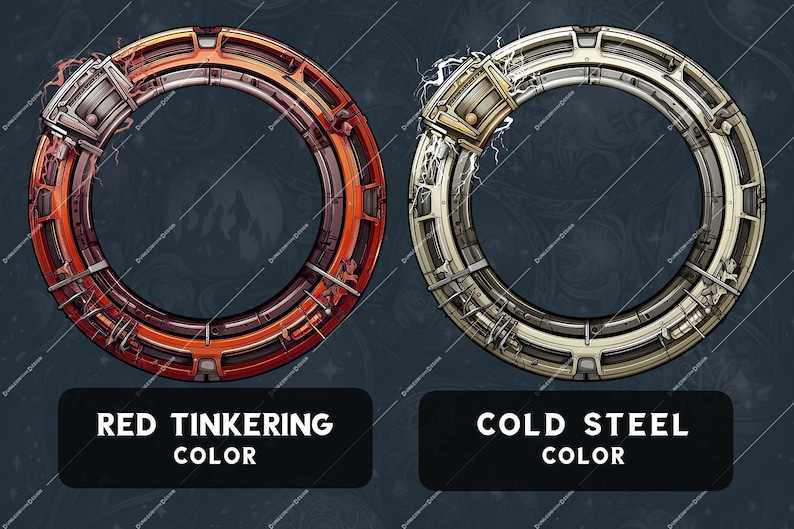 Artificer Token Frame Dnd for VTT Roll20 Token Border Dnd Tabletop ...