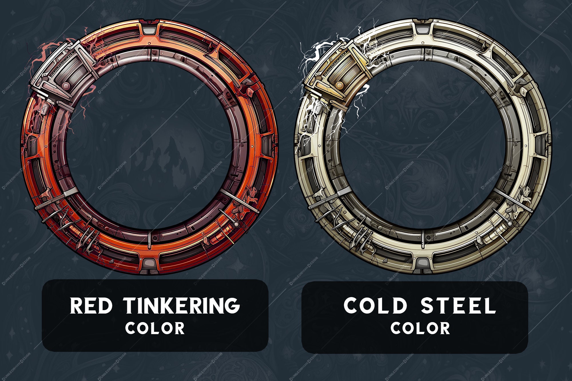 Artificer Token Frame Dnd for VTT Roll20 Token Border Dnd Tabletop ...