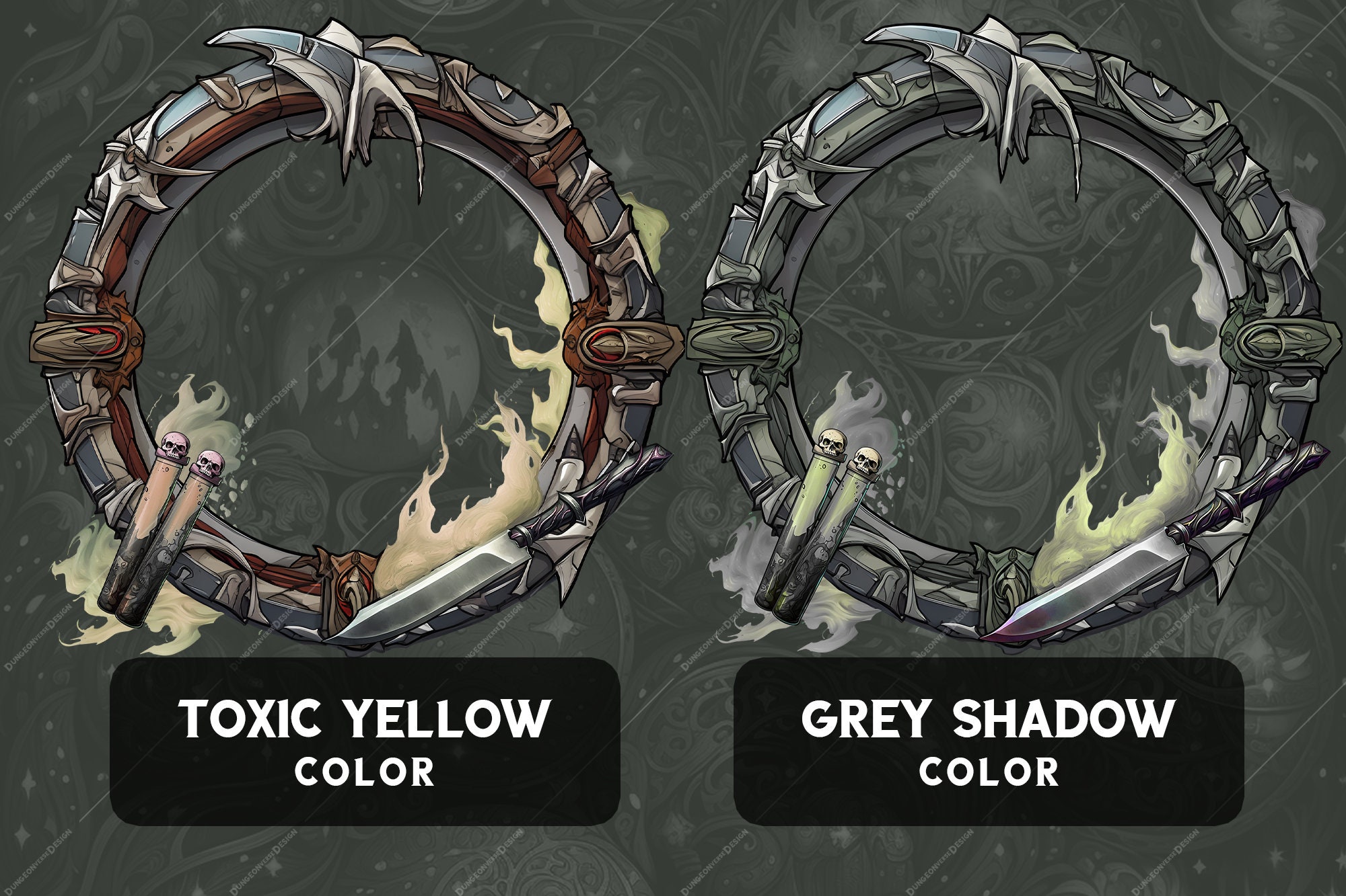 Rogue Assassin Token Frame for Roll20 Token Border for Dnd Tabletop ...