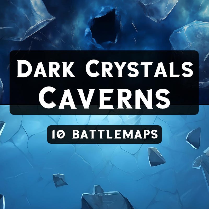 Cave Battle Maps - Etsy
