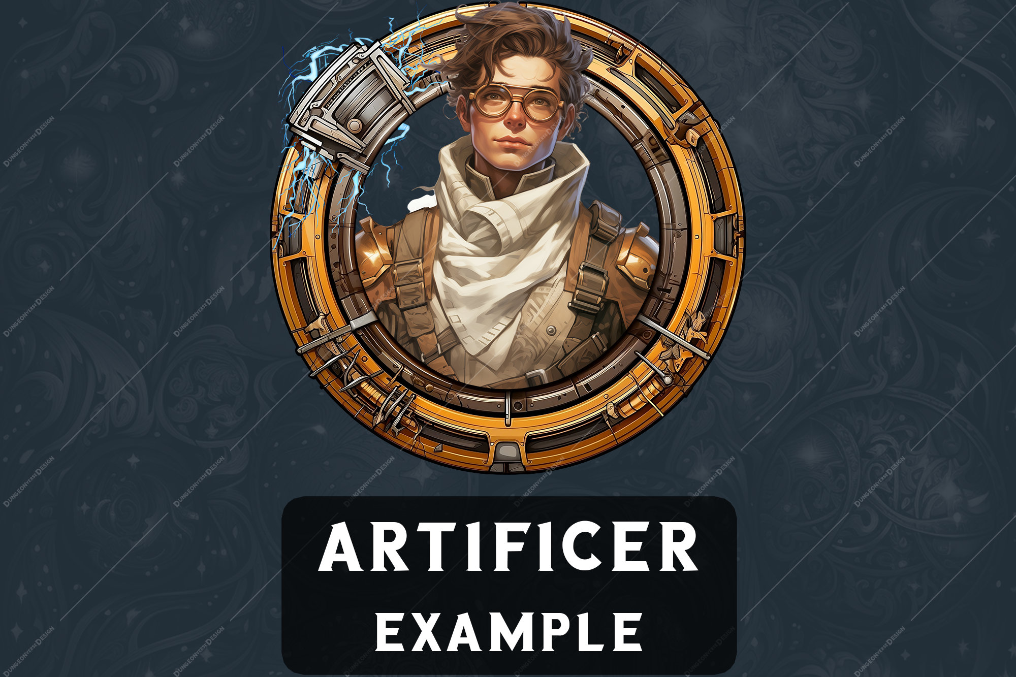 Artificer Token Frame Dnd for VTT Roll20 Token Border Dnd Tabletop ...