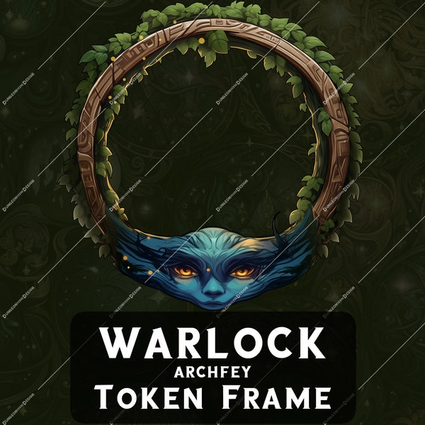 Warlock Border Frame - Etsy