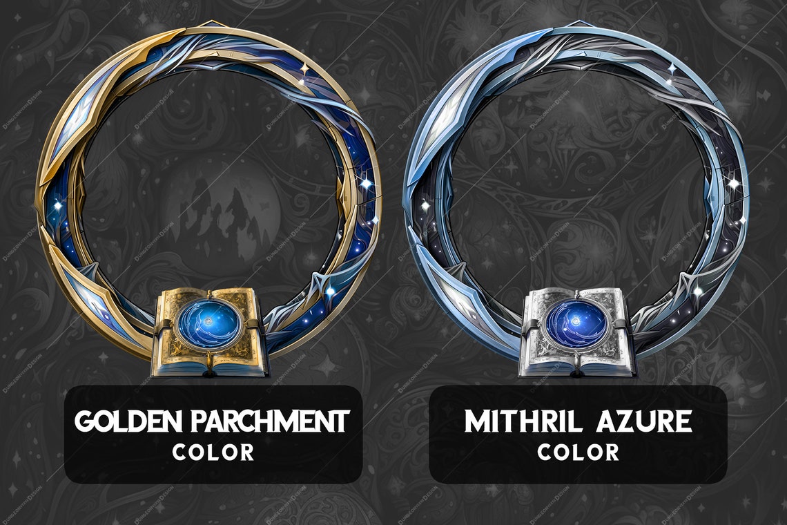 Wizard Token Frame Dnd for VTT Roll20 Token Border Dnd Tabletop ...