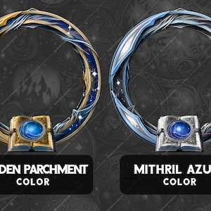 Wizard Token Frame Dnd for VTT Roll20 Token Border Dnd Tabletop ...