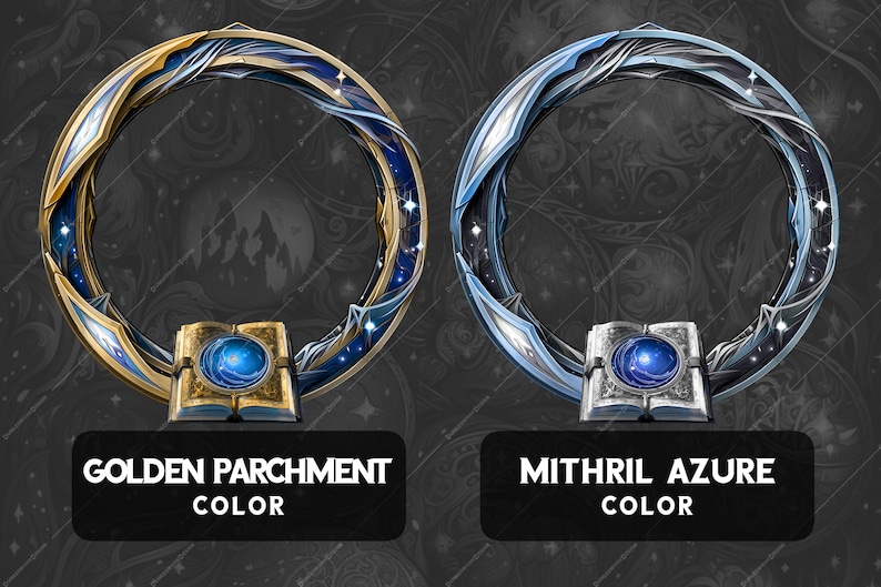 Wizard Token Frame Dnd for VTT Roll20 Token Border Dnd Tabletop ...