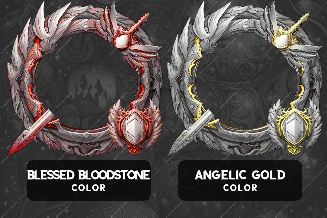 Paladin Oath of Devotion Token Frame Dnd for Roll20 Token Border Dnd ...