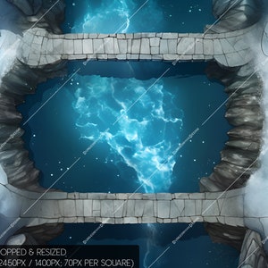 RPG Battlemap: Frostbite Mountain Dnd Snow Battle Map for Roll20 ...