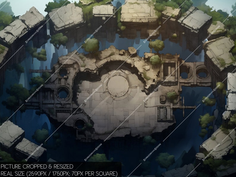 RPG Battlemap: Echoes of Celestials Dnd Battle Maps for Roll20 ...