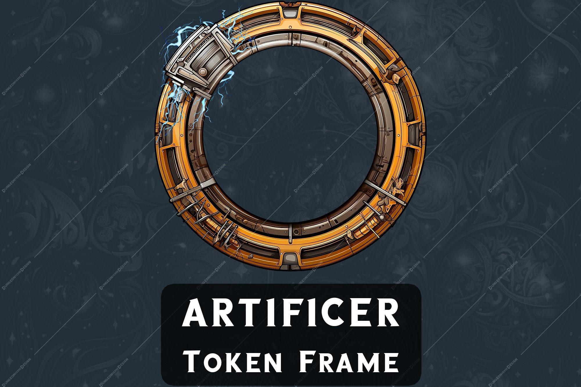 Artificer Token Frame Dnd for VTT Roll20 Token Border Dnd Tabletop ...