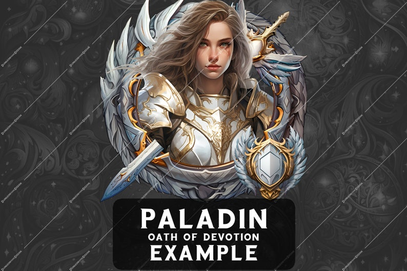 Paladin Oath of Devotion Token Frame Dnd for Roll20 Token Border Dnd ... Paladin Oath of Devotion Token Frame Dnd for Roll20 Token Border Dnd ...