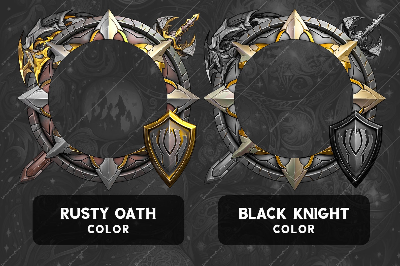 Paladin Token Frame for Roll20 Token Border Dnd Tabletop Pathfinder ...