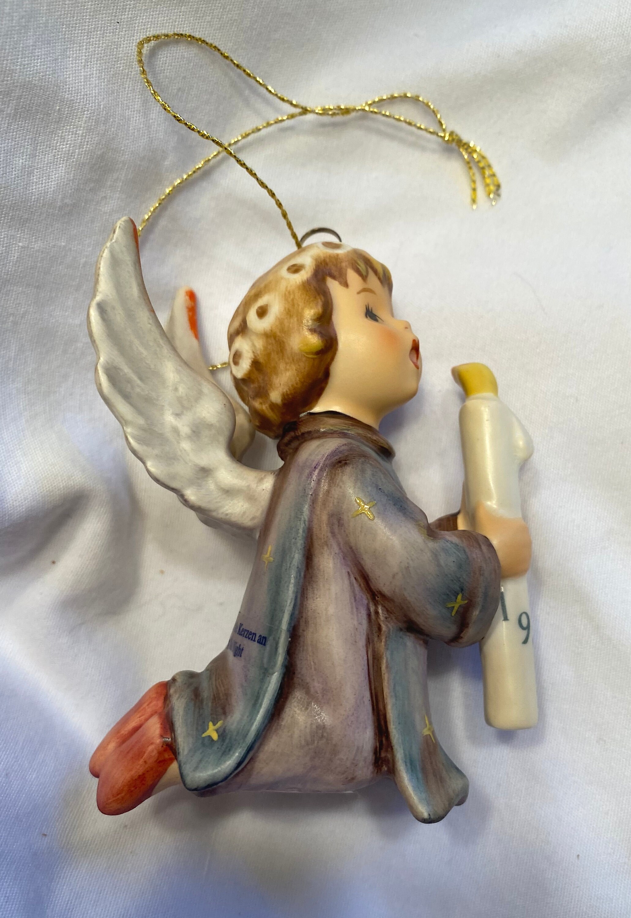 Vintage Signed 1992 Hummel light up the Night Ornament - Etsy