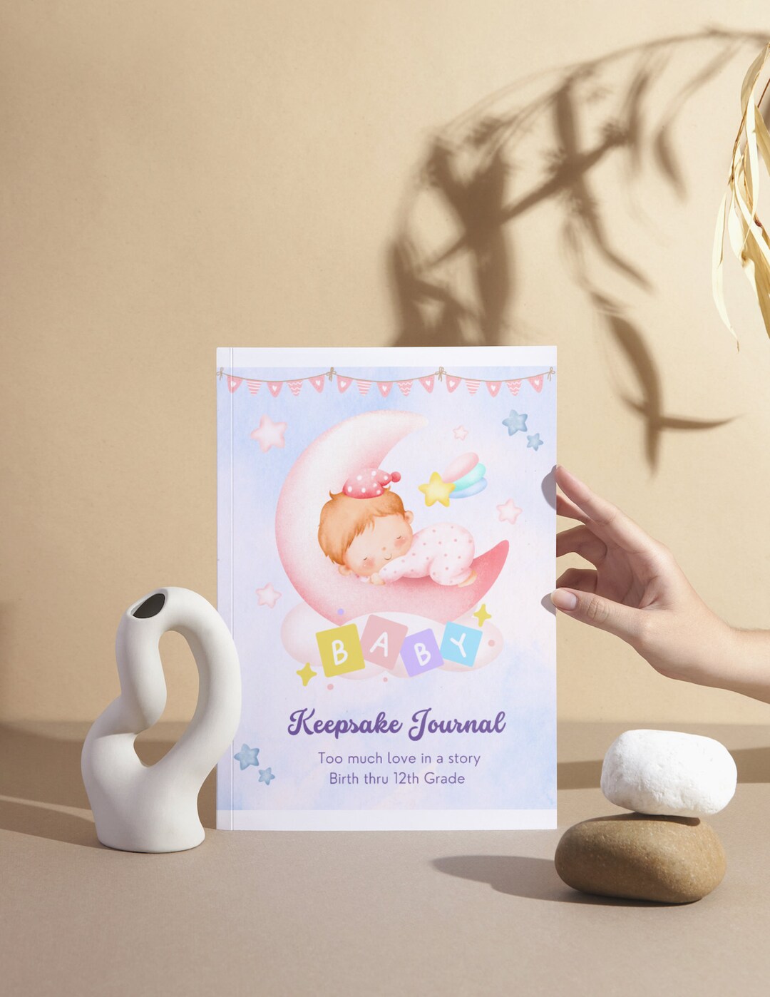 Printable Kids Keepsake Journal Blue Dreamland Printable - Etsy