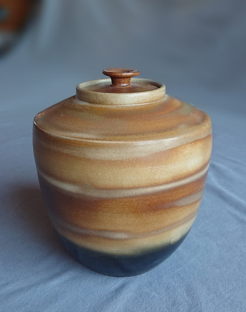 Handmade Ceramic Cremation Urn for Ashes Burial Container Memorial Urn ...