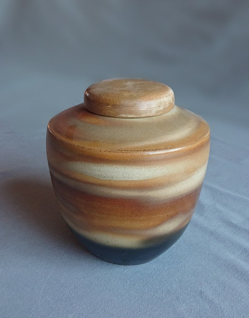 Handmade Ceramic Cremation Urn for Ashes Burial Container Memorial Urn ...