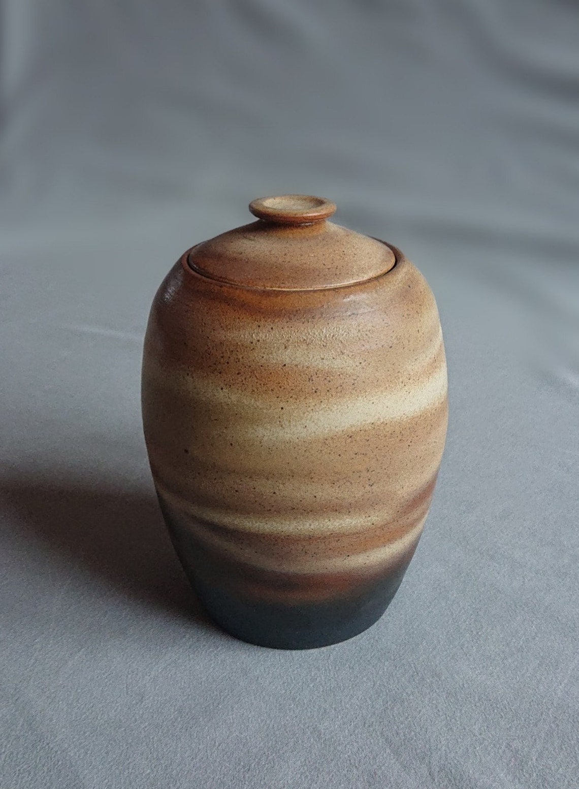 Handmade Ceramic Cremation Urn for Ashes Burial Container Memorial Urn ...