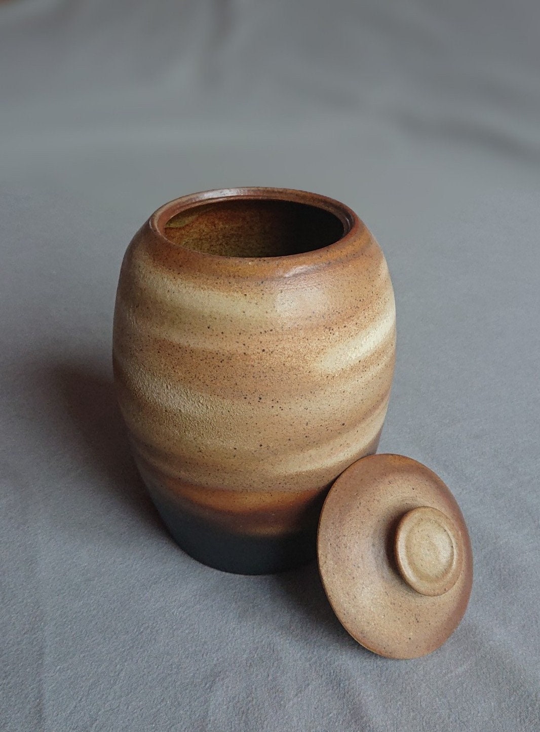 Handmade Ceramic Cremation Urn for Ashes Burial Container Memorial Urn ...