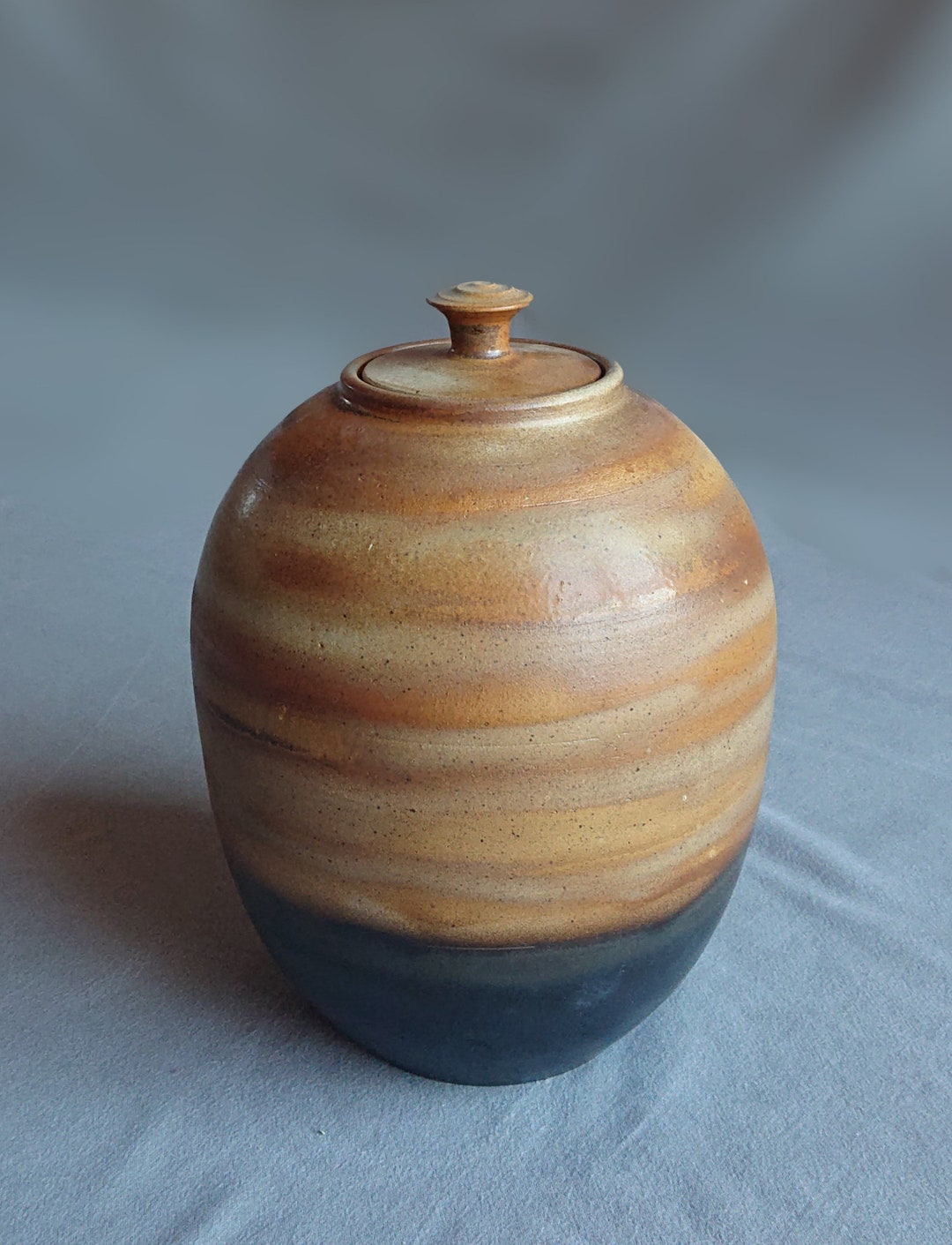 Handmade Ceramic Cremation Urn for Ashes Burial Container Memorial Urn ...
