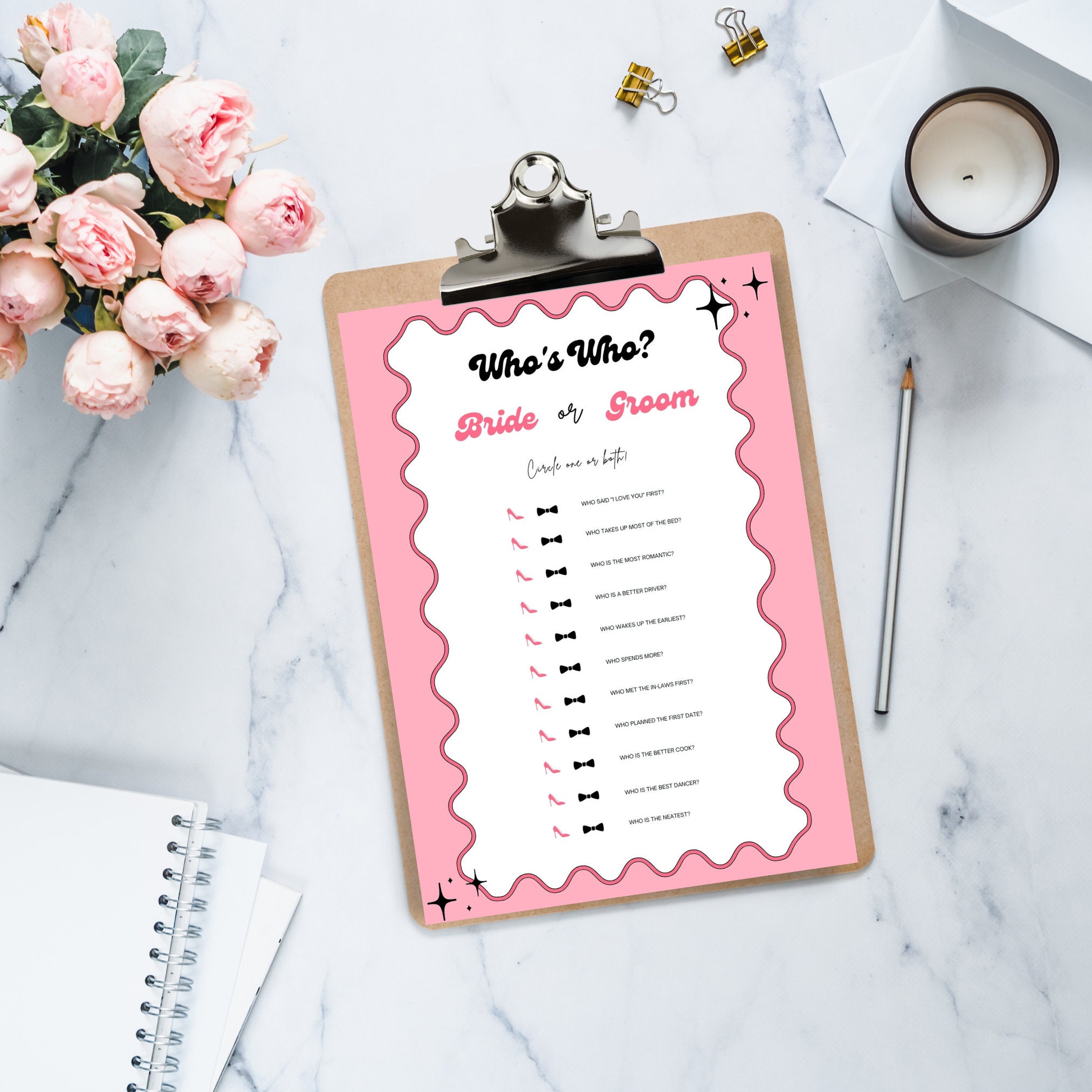 Bride or Groom | Bachelorette Party Games | Hens Games | Bachelorette ...