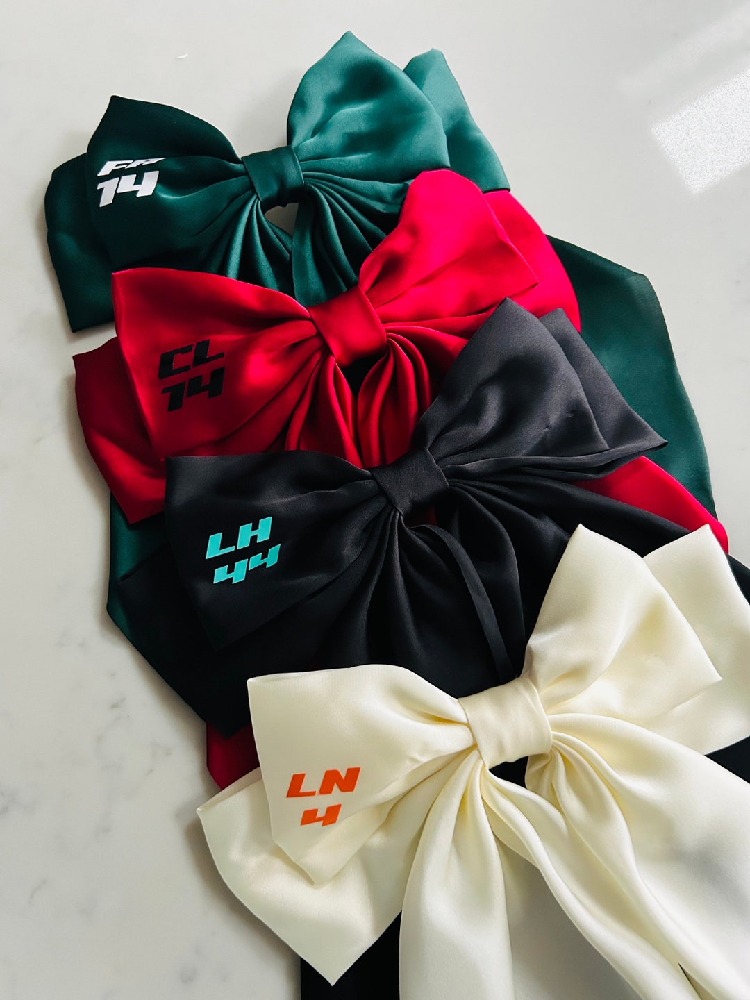 F1 Driver Hair Bow - Etsy UK