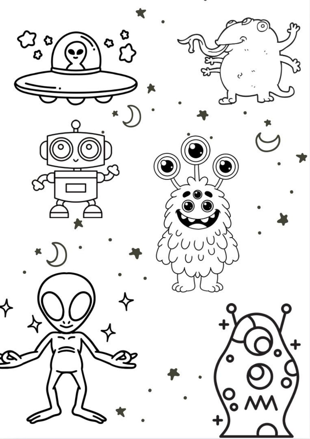 66 Printable Colouring Pages (perfect for Neurodiverse) - Etsy