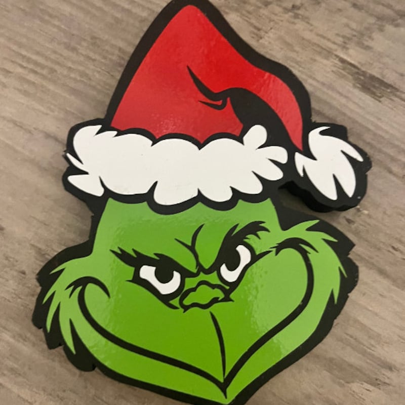 Grinch Cut Out - Etsy