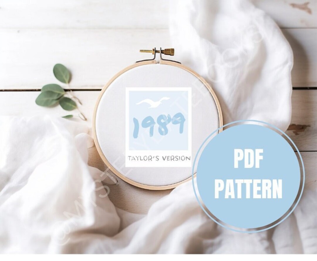 Taylor Swift 1989 Embroidery Design | 1989 (taylor's Version ...