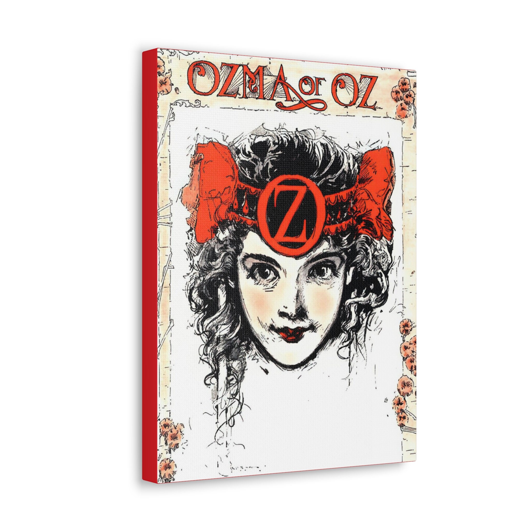 Ozma of Oz Vintage Reproduction Gallery Wrap Canvas Print - Matte ...