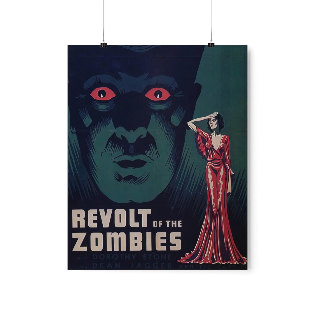 Revolt of the Zombies Vintage Reproduction Print - Matte Vertical ...