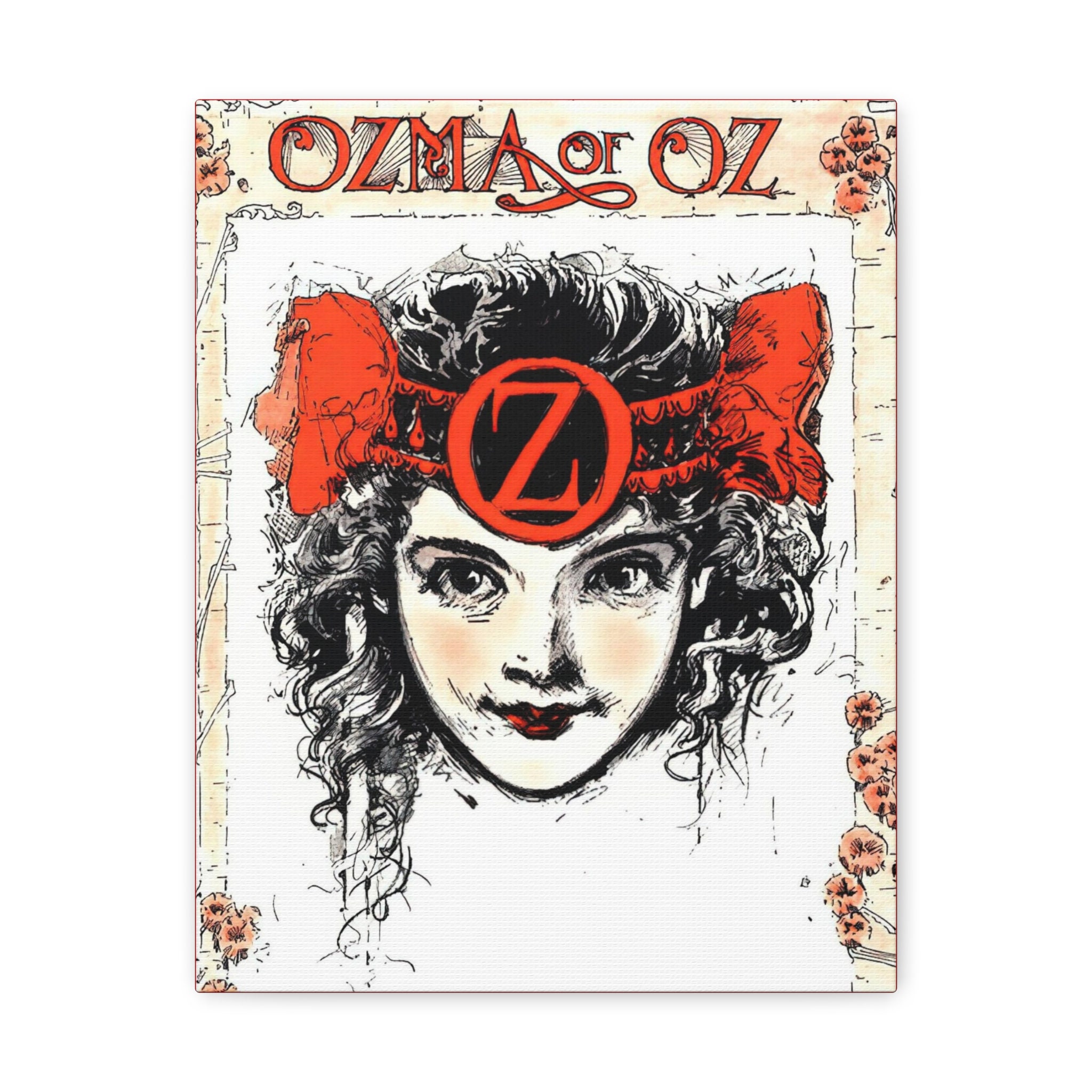 Ozma of Oz Vintage Reproduction Gallery Wrap Canvas Print - Matte ...