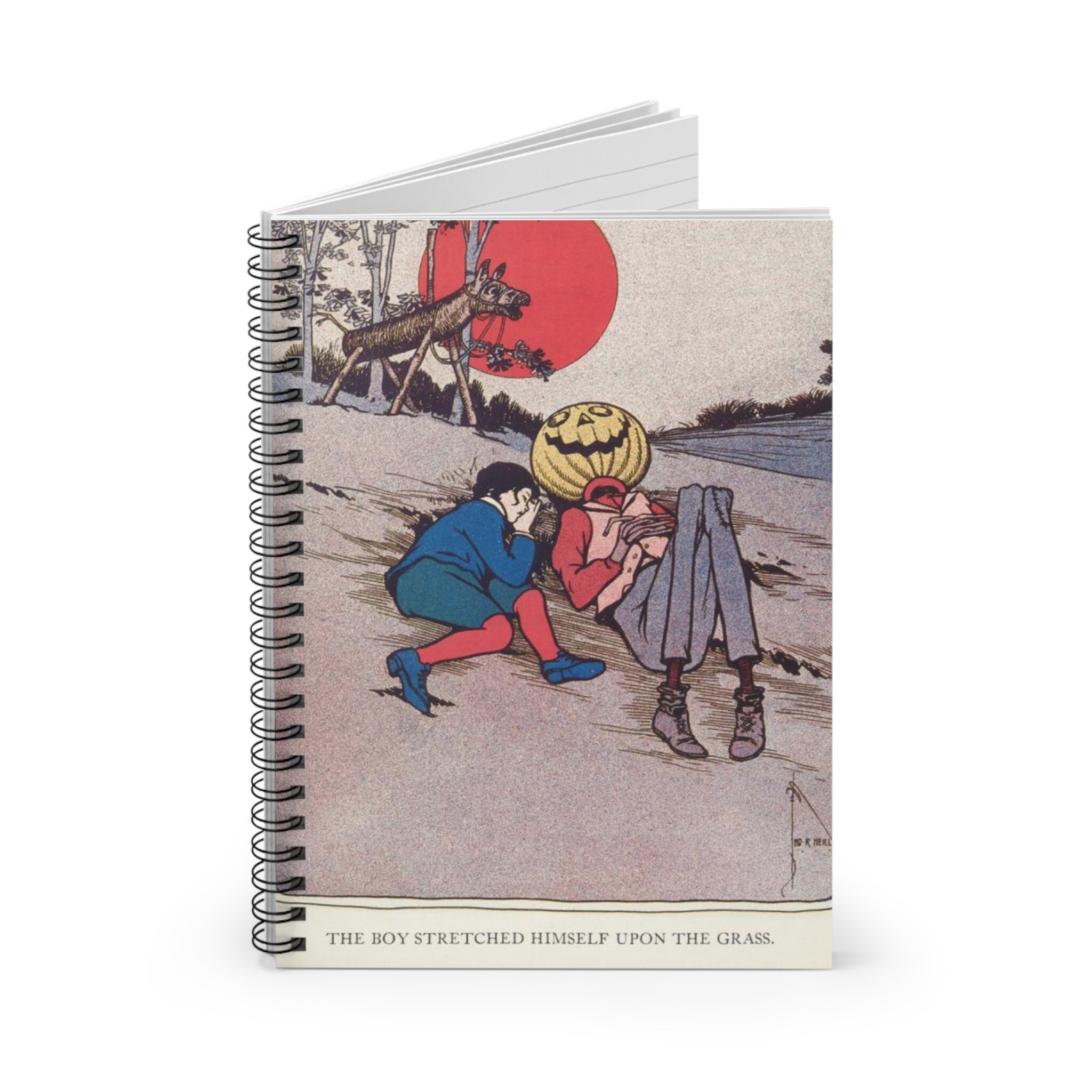 Tip, the Saw Horse and Jack Pumpkinhead Notebook - Ruled Line ...
