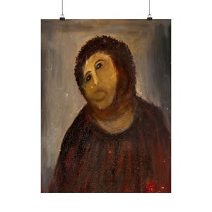 Potato Christ - Potato Jesus - Internet Meme Art - Matte Vertical ...