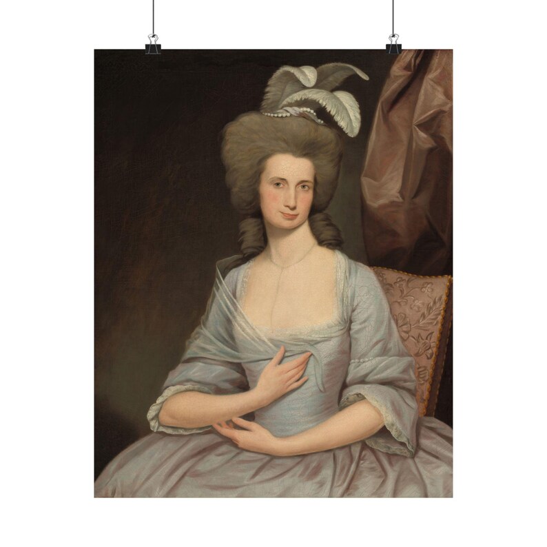 Elizabeth Stevens Carle, C. 1783/1784 - by Artist Joseph Wright ...
