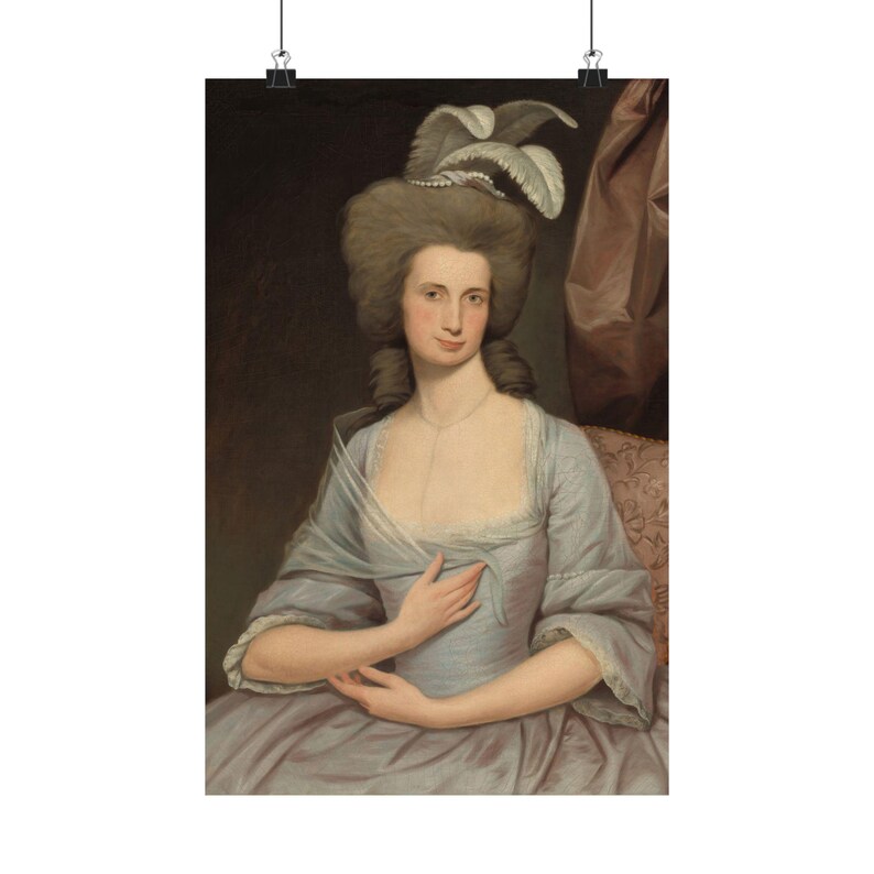 Elizabeth Stevens Carle, C. 1783/1784 - by Artist Joseph Wright ...