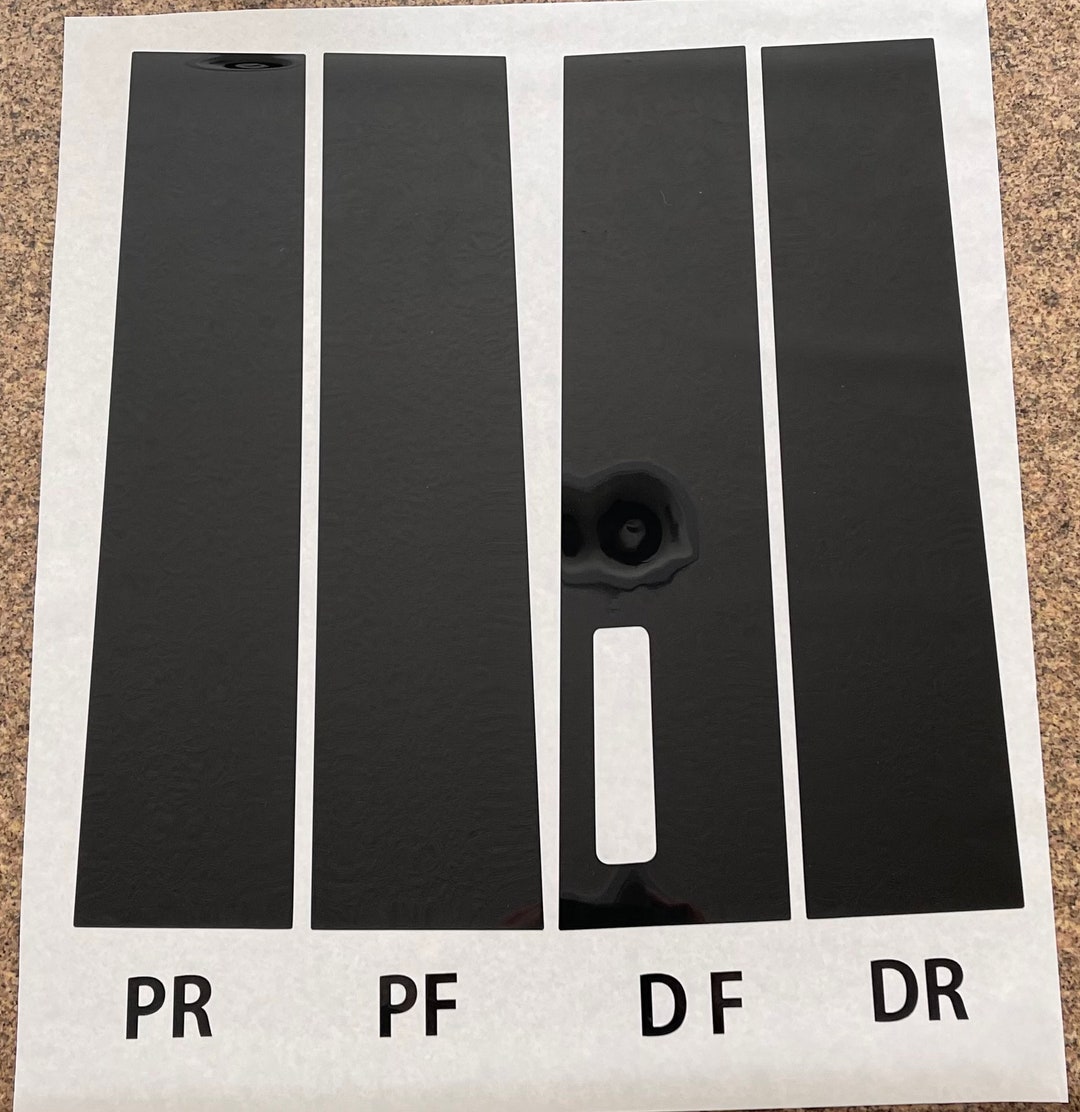 2021+ F150 & Raptor Door Pillar PPF Self Healing Protection - Etsy