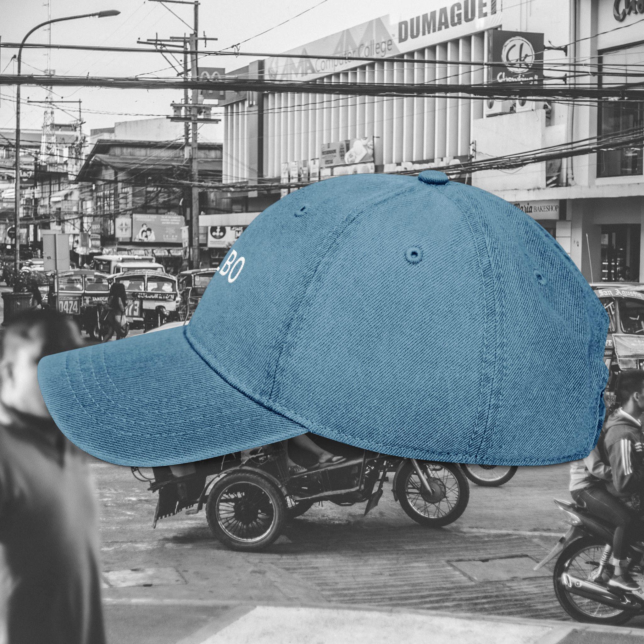 Kalbo Denim Dad Hat | Funny Filipino Bald Baseball Cap | Philippines ...