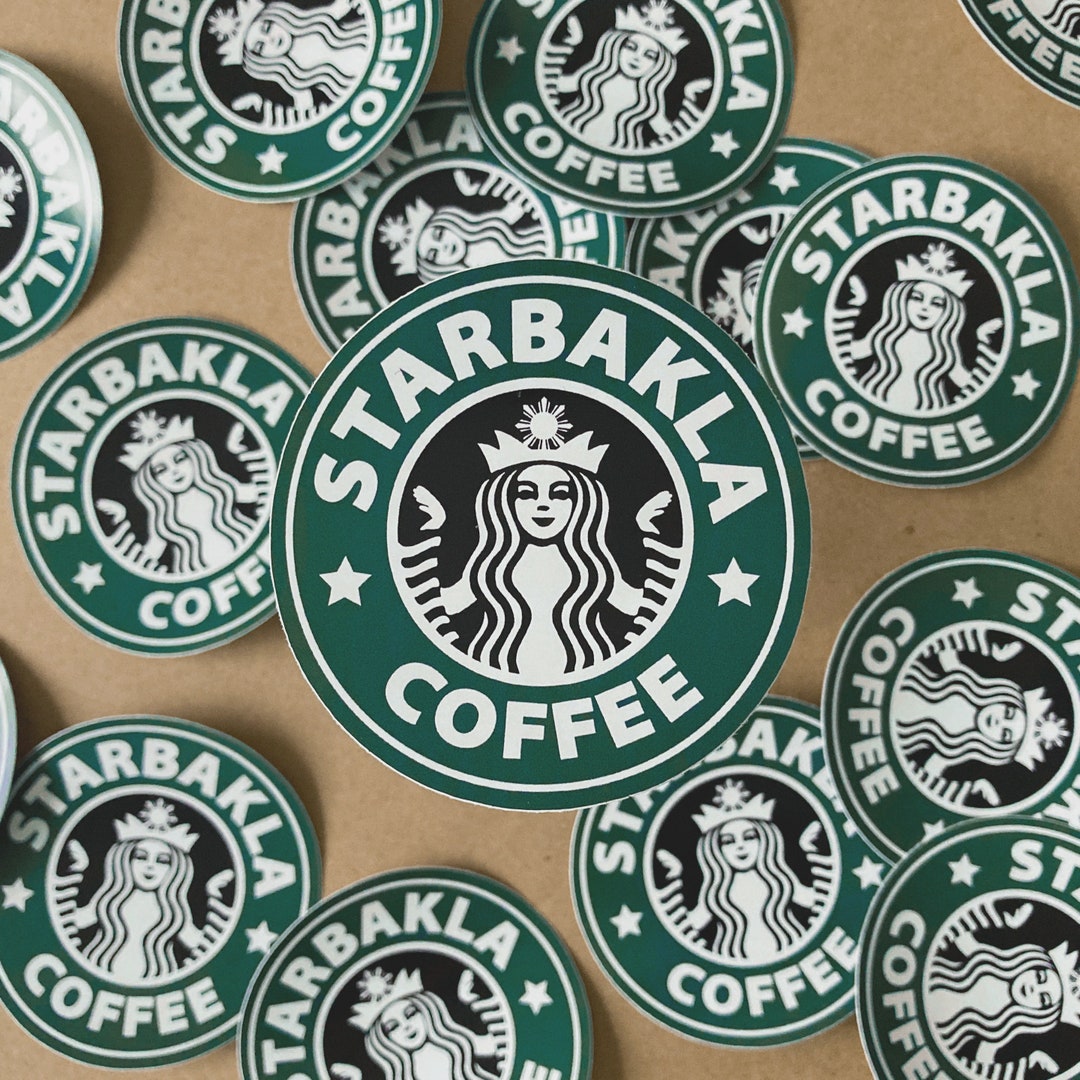 Starbakla Parody Sticker Gay Filipino American Brand Coffee Funny Humor ...