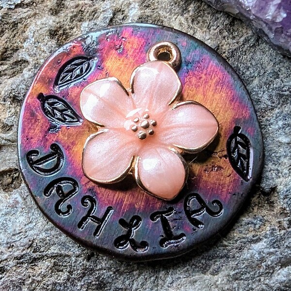 Tropical Name Tag - Etsy