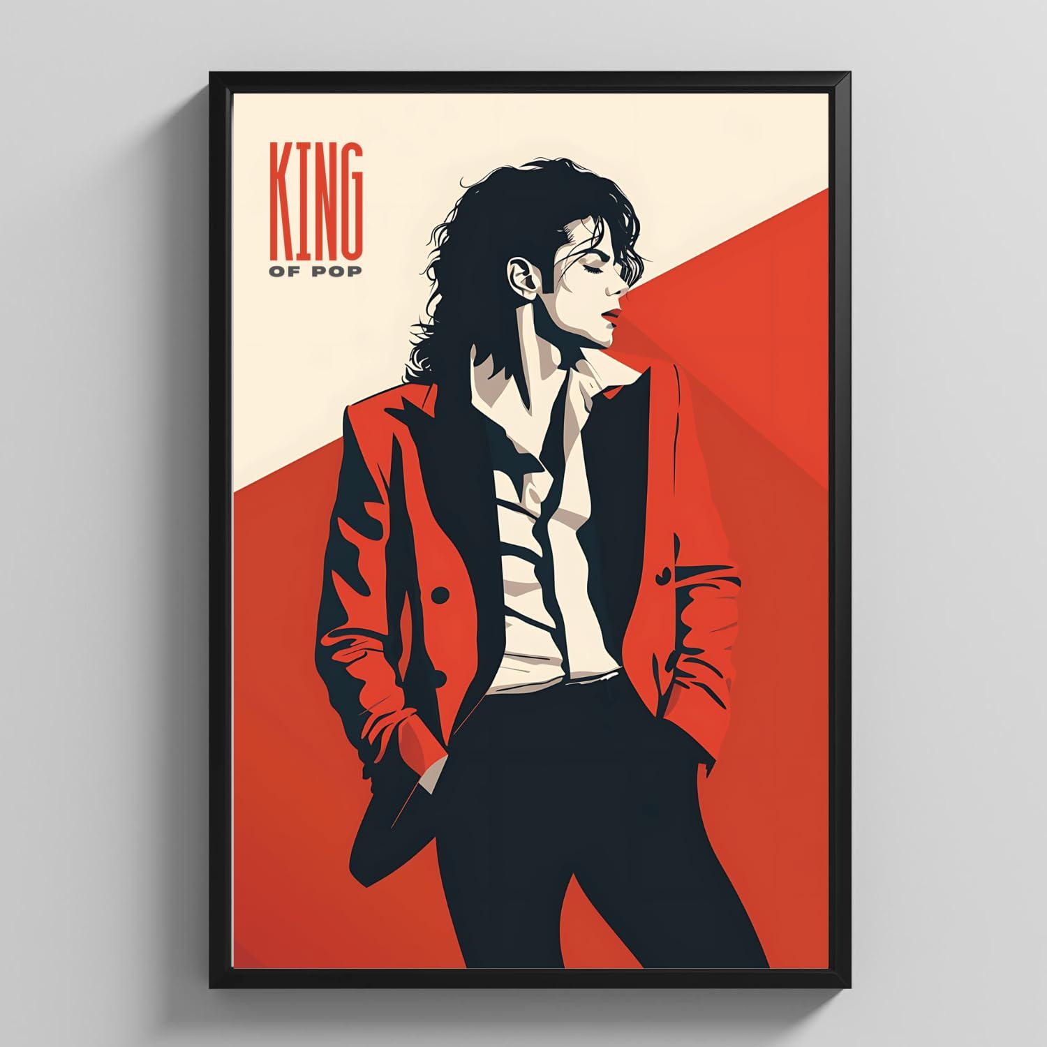 Celebrate the King of Pop - Pop Star Illustration - Printable Wall Art ...