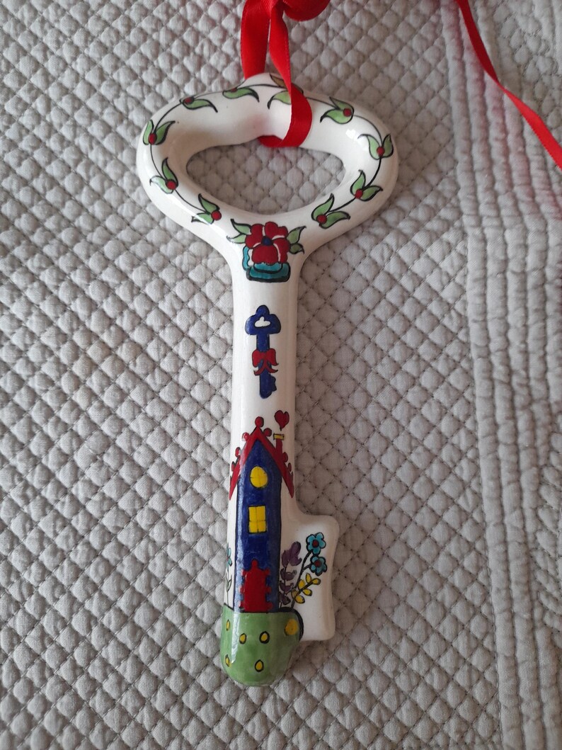 Colorfull Iznik Ceramic Key, Home Decor - Etsy