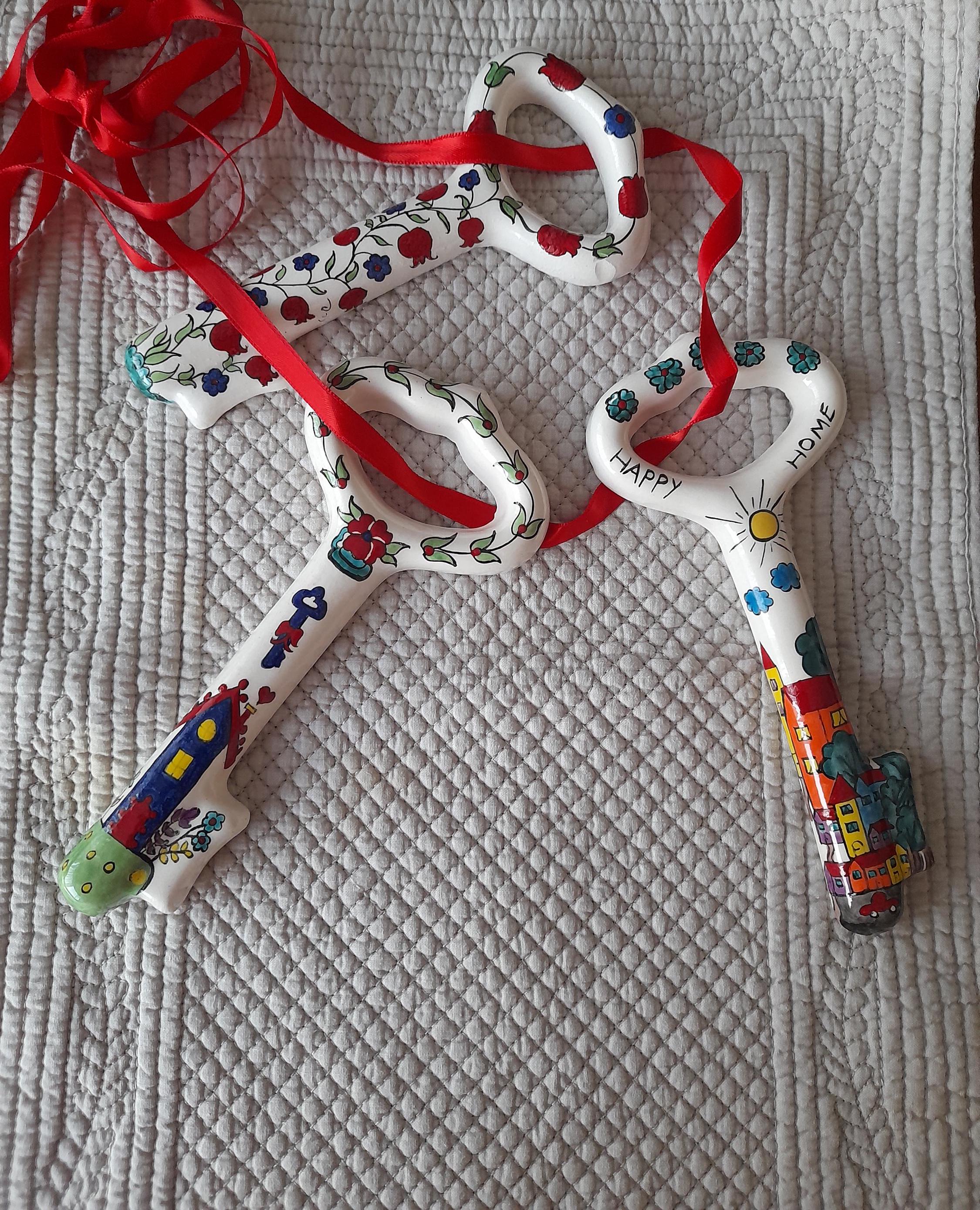 Colorfull Iznik Ceramic Key, Home Decor - Etsy