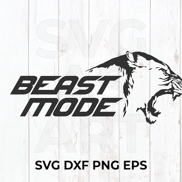 Beast Mode Svg - Etsy