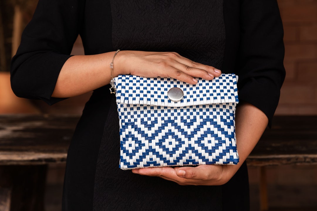 Oaxacan Clutch-style Wallet, Handmade From Recycled Plastic, Elegant ...
