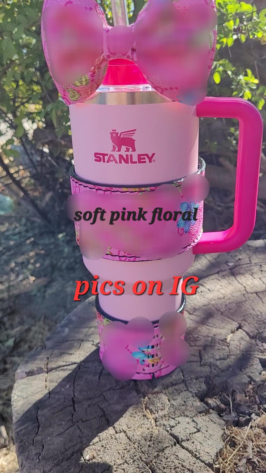 Full Set Stanley Soft Pink Floral 2g - Etsy