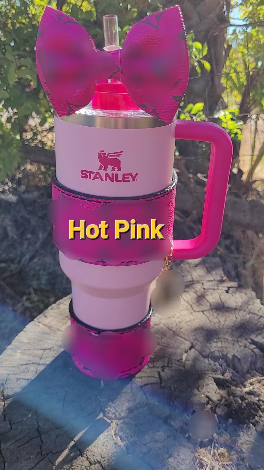Full Set Stanley Hot Pink L - Etsy