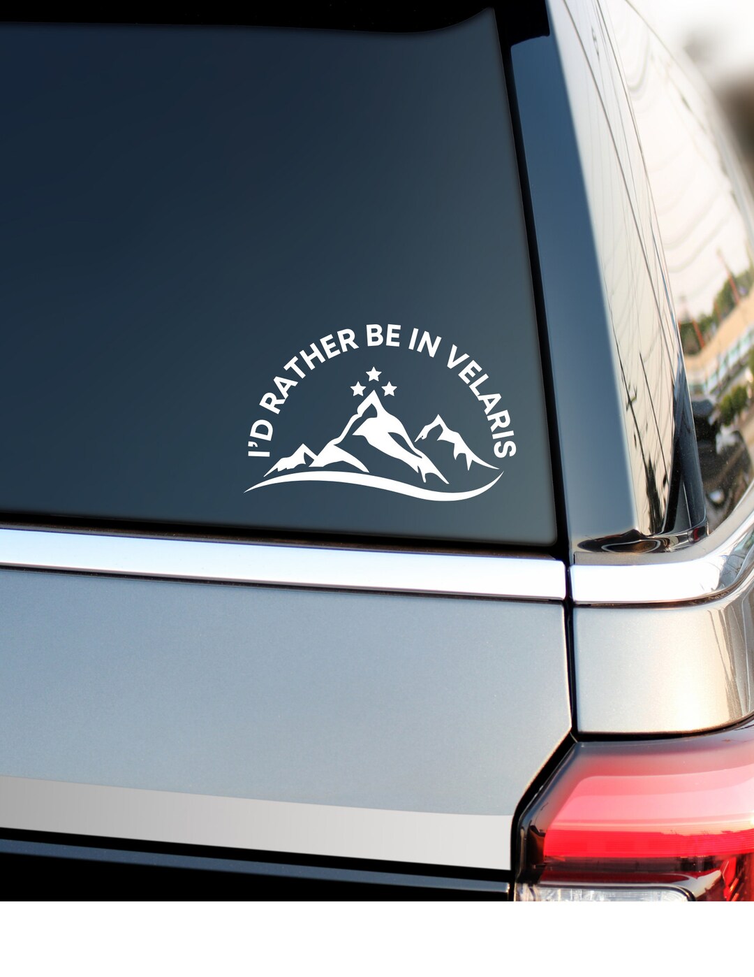 Night Court Car Decal | Night Court Velaris | ACOTAR Decal for Car ...