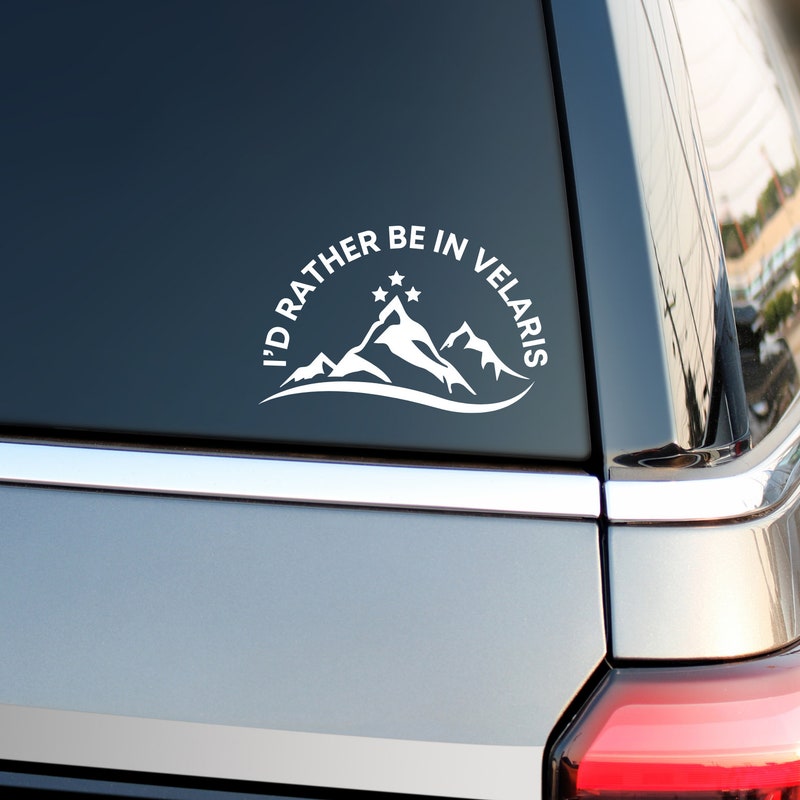 Acotar Car Decal Sticker - Etsy